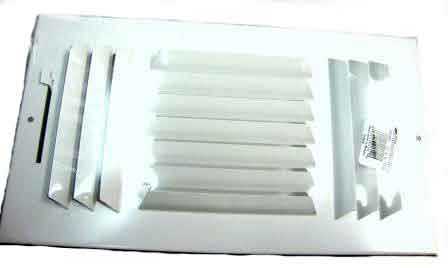 3-Way Curved Blade Grill 12X6 - American Air & Heat Inc