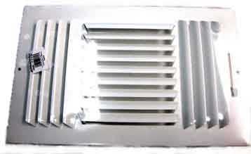 3-Way Curved Blade Grill 14X6 - American Air & Heat Inc