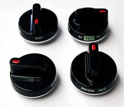 Range Gas Control Knob 12001079 - American Air & Heat Inc